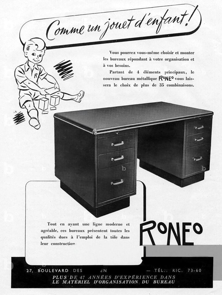 RONEO – Le mobilier de bureau depuis 1907