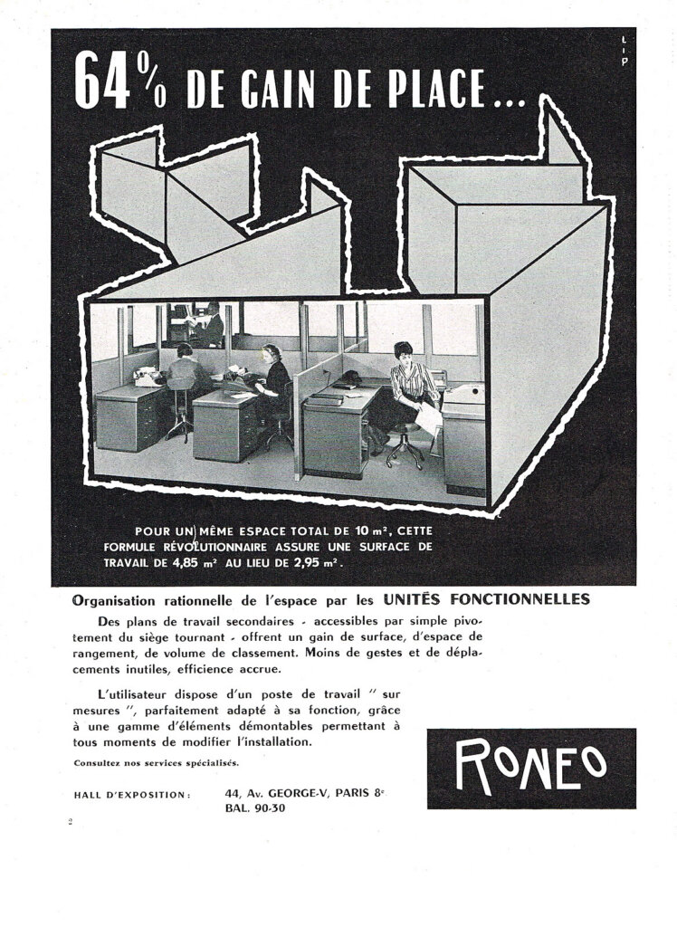 RONEO – Le mobilier de bureau depuis 1907